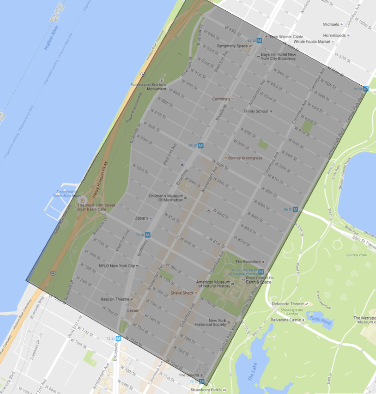 Delivery Zones | Motorino Pizza New York