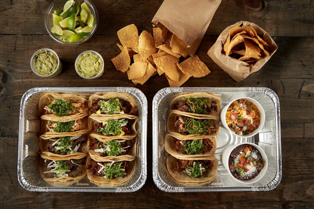 Traditional Catering Menu - Taco Bamba Taqueria | by Chef Victor Albisu