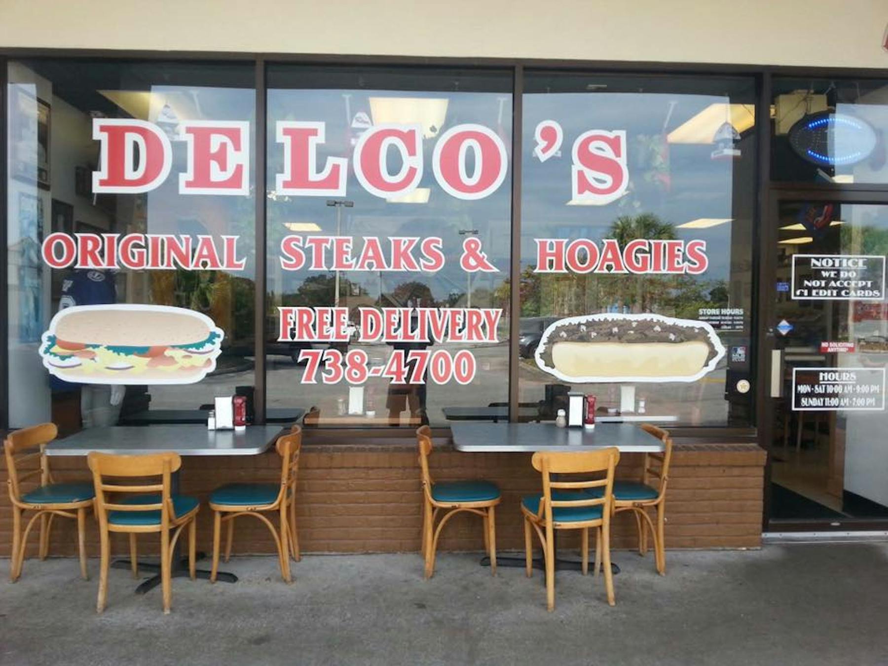 Location & Hours | Delco's